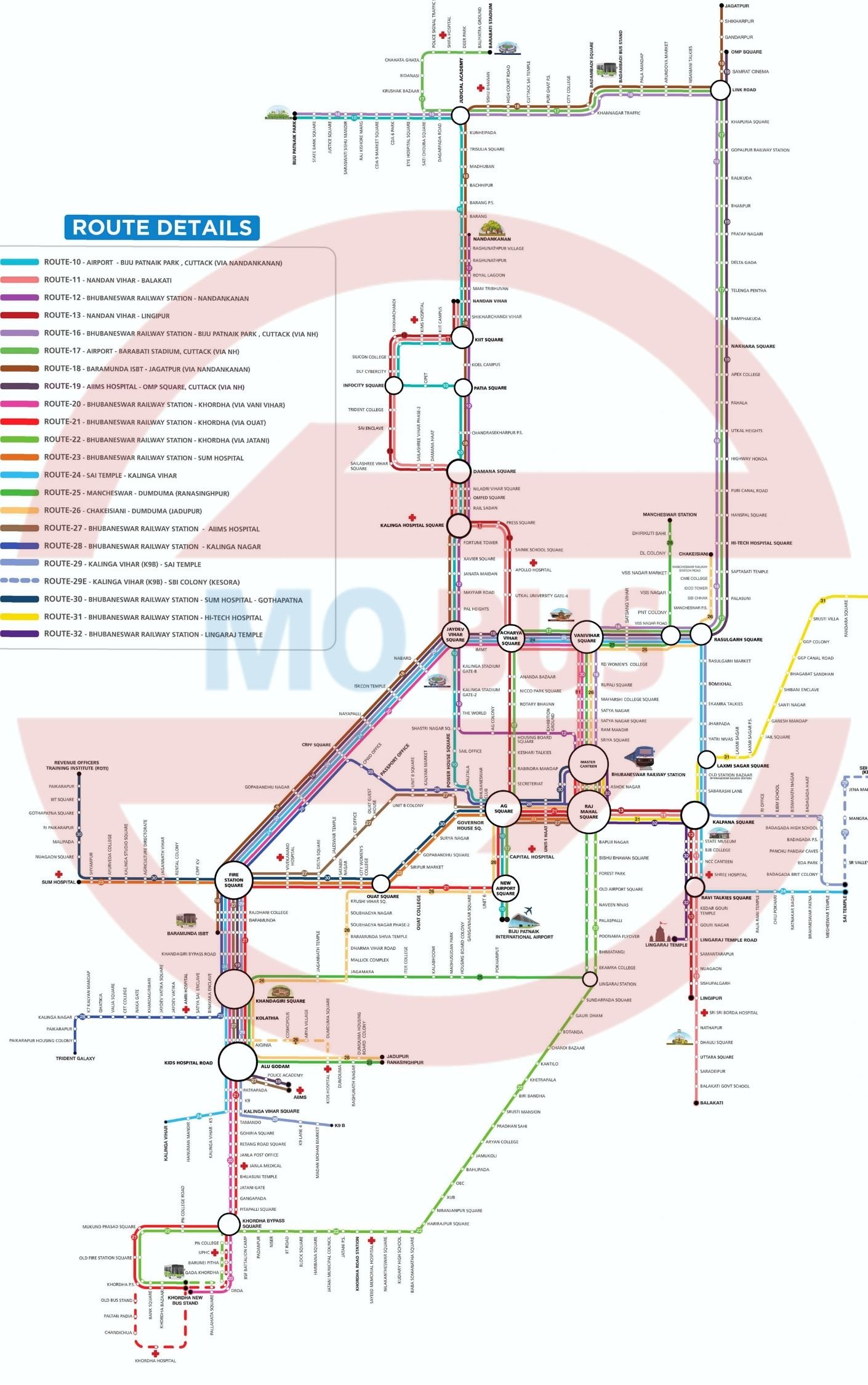 Mo Bus Route Chart Mo Bus Route Chart